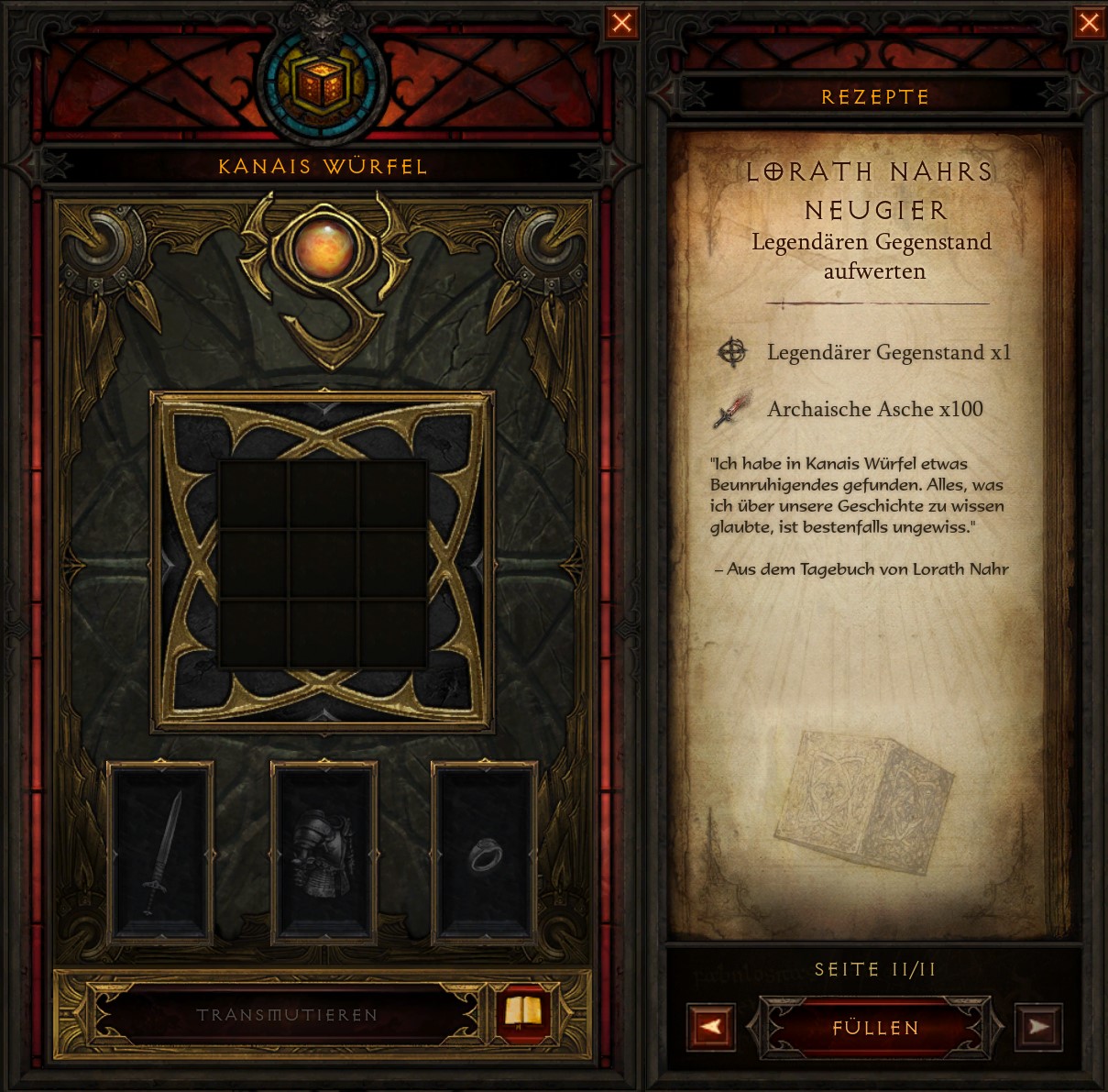 Kanais Würfel - Diablo 3
